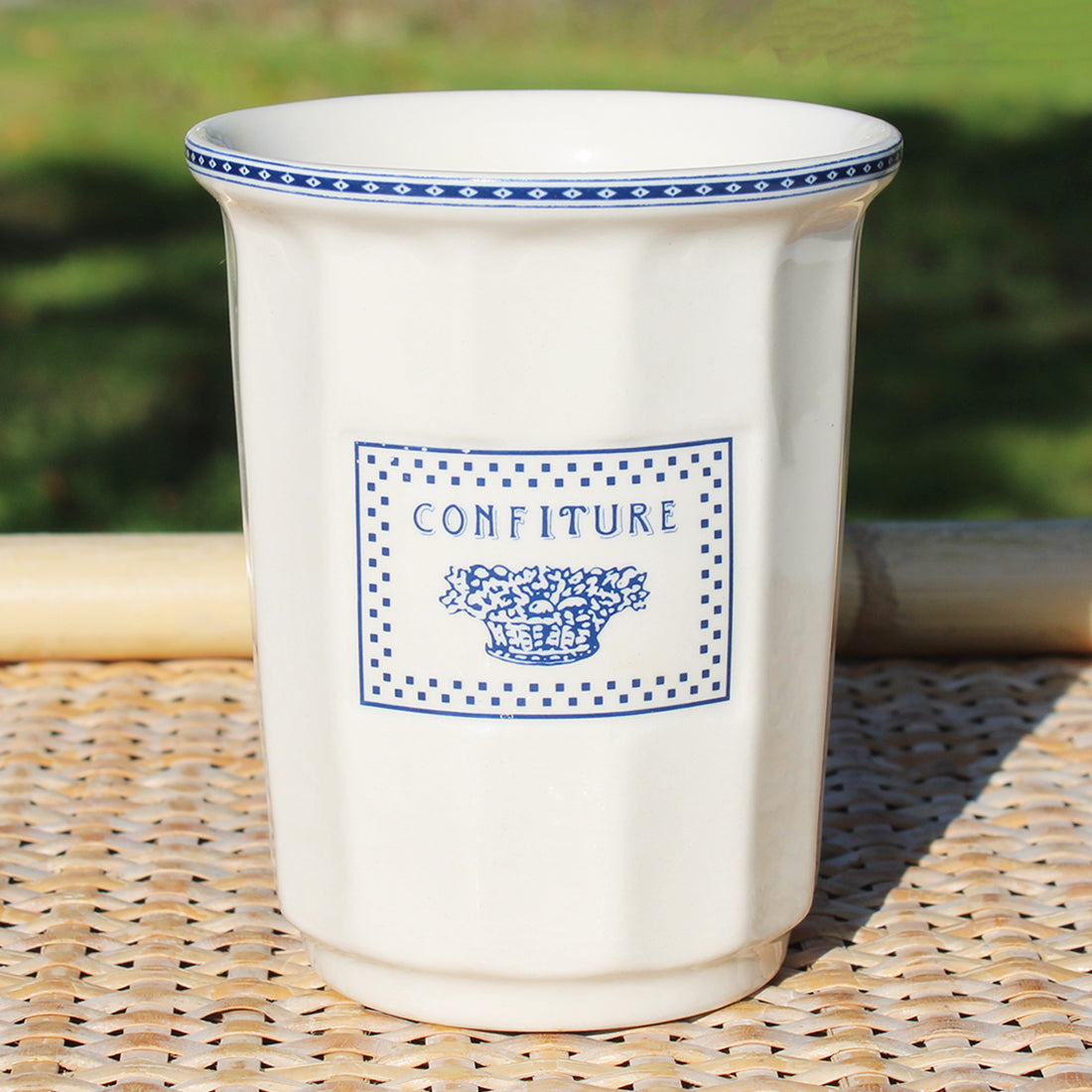 Pot à confiture 10.3 cm en porcelaine / Comptoir de Famille – La Roue ...