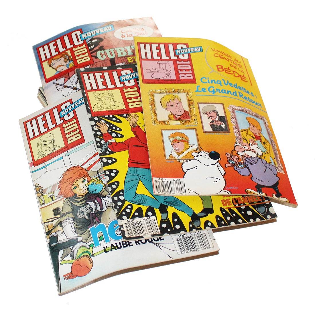 Ensemble de 30 magazines / revues Hello Bédé n°1 à 31 ( manque le n° 2 ...