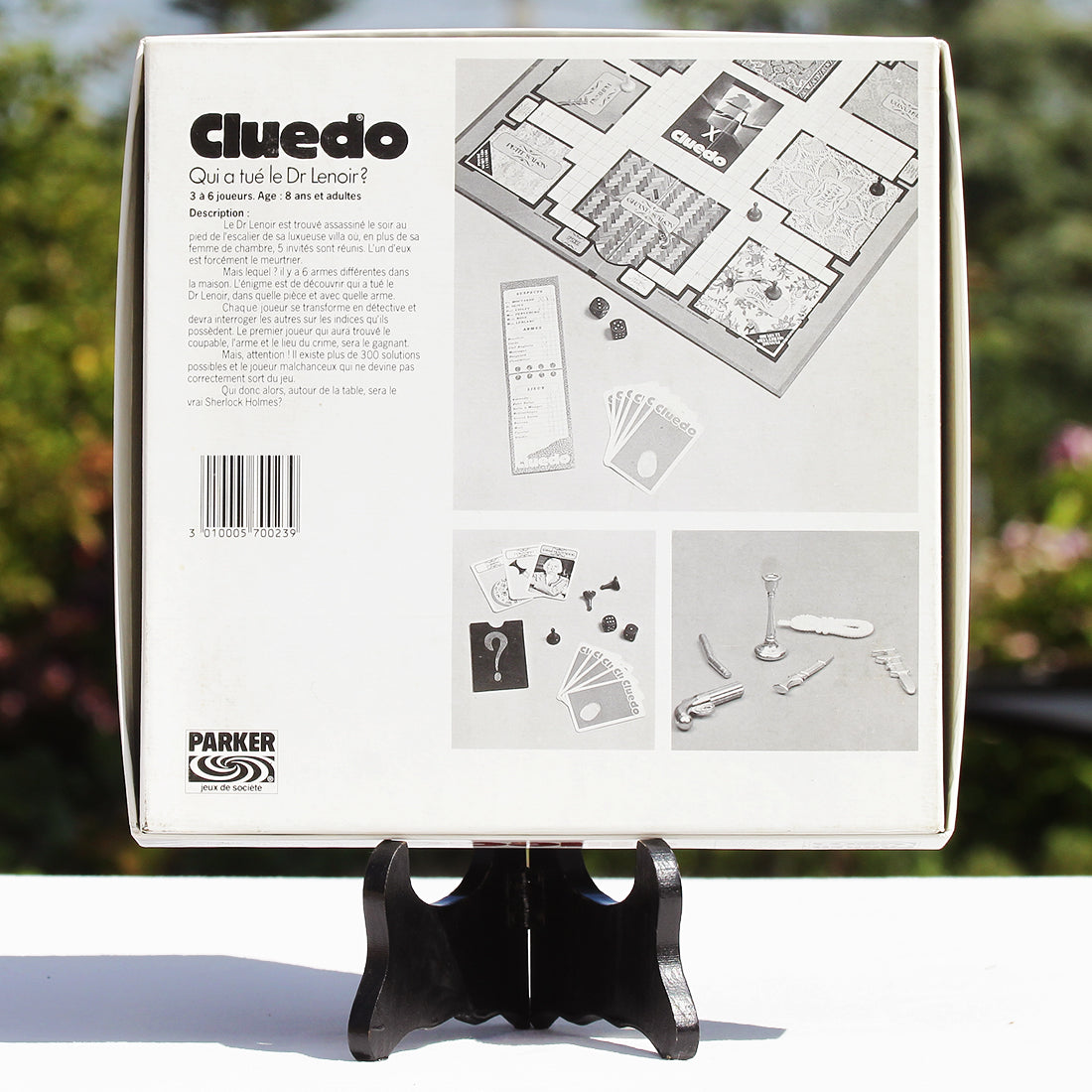 Jeu de société Cluedo vintage petite boîte Parker ( 1974 ) – La Roue du ...
