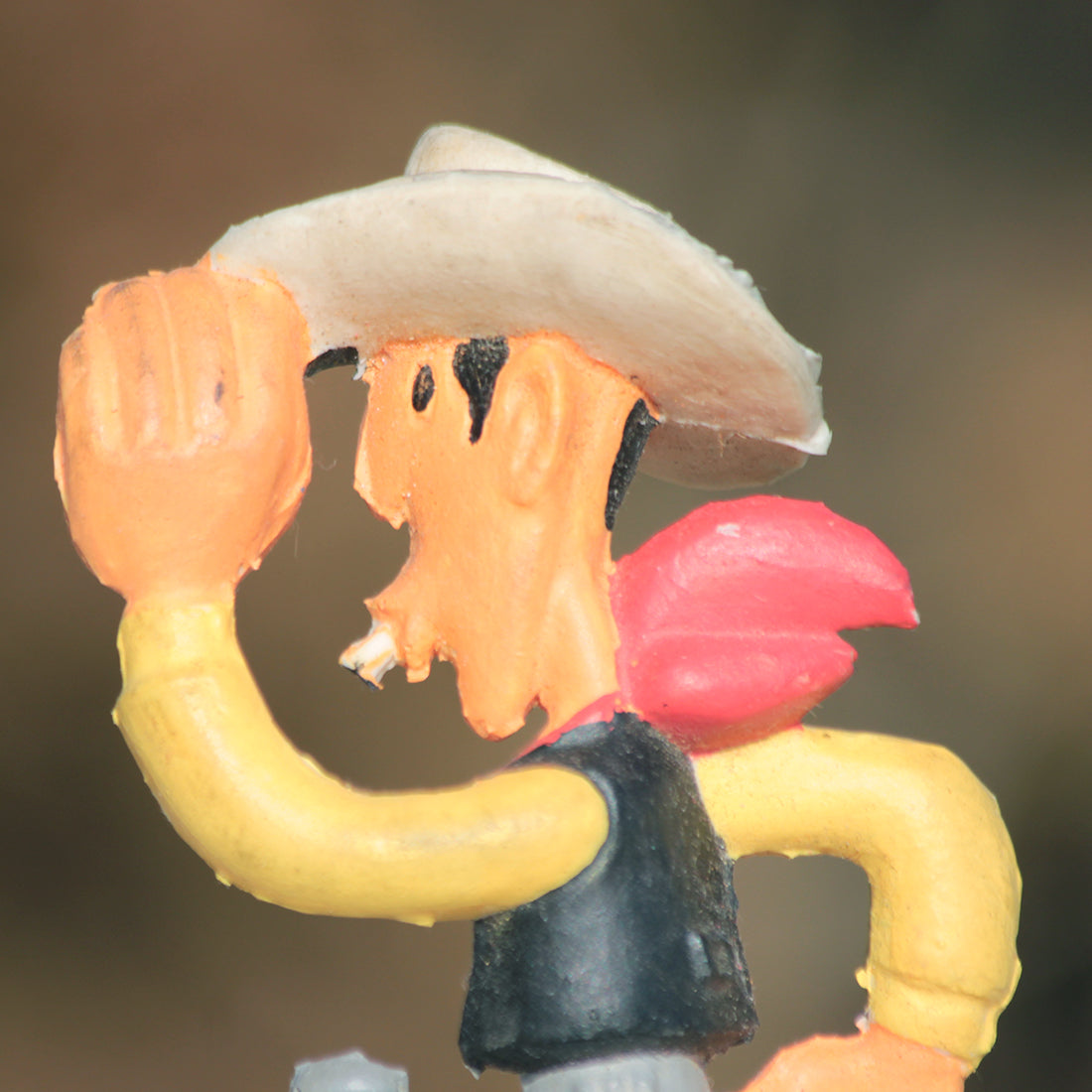 Jouet ancien pouet Lucky Luke sur Jolly Jumper Sica Toys ( 1964 ) – La ...