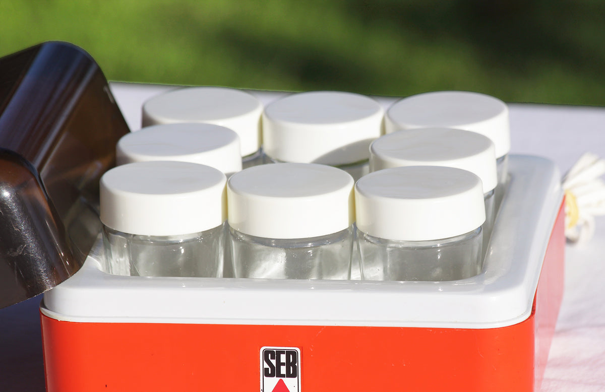 Fully automatic orange yogurt maker vintage Seb all plastic – La Roue ...