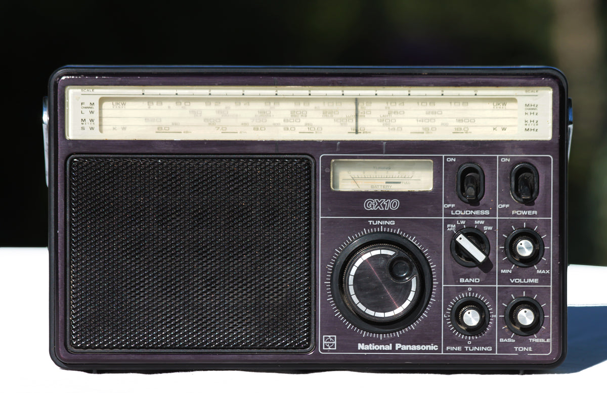 Vintage National Panasonic RF 1110 LBS - GX10 radio / transistor from ...